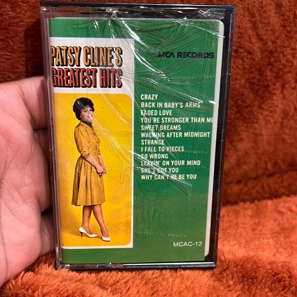 mca records | Media | Patsy Clines Greatest Hits Cassette Tape 971 ...